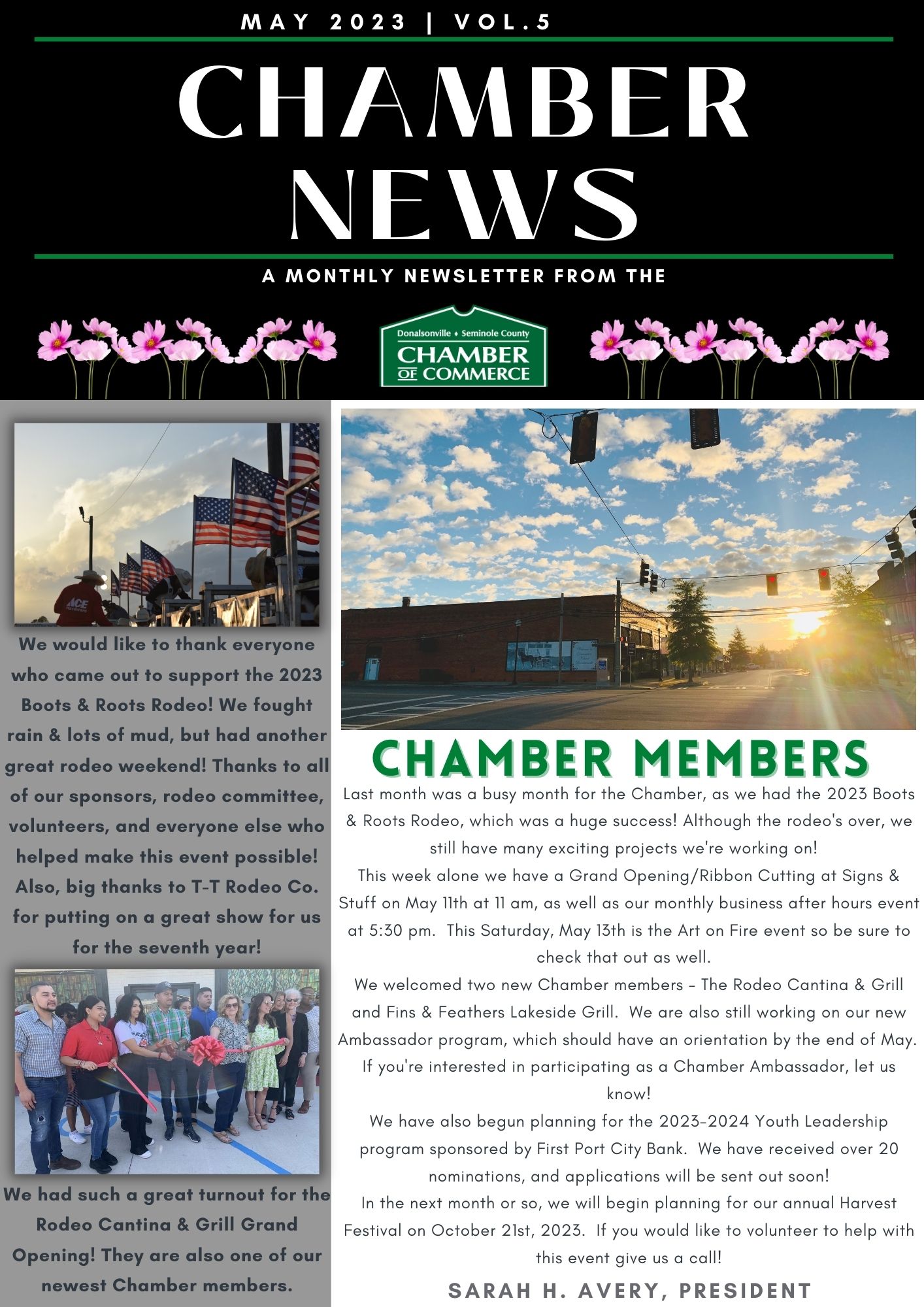 2023 Monthly Chamber Newsletter: May Edition – Donalsonville-Seminole ...