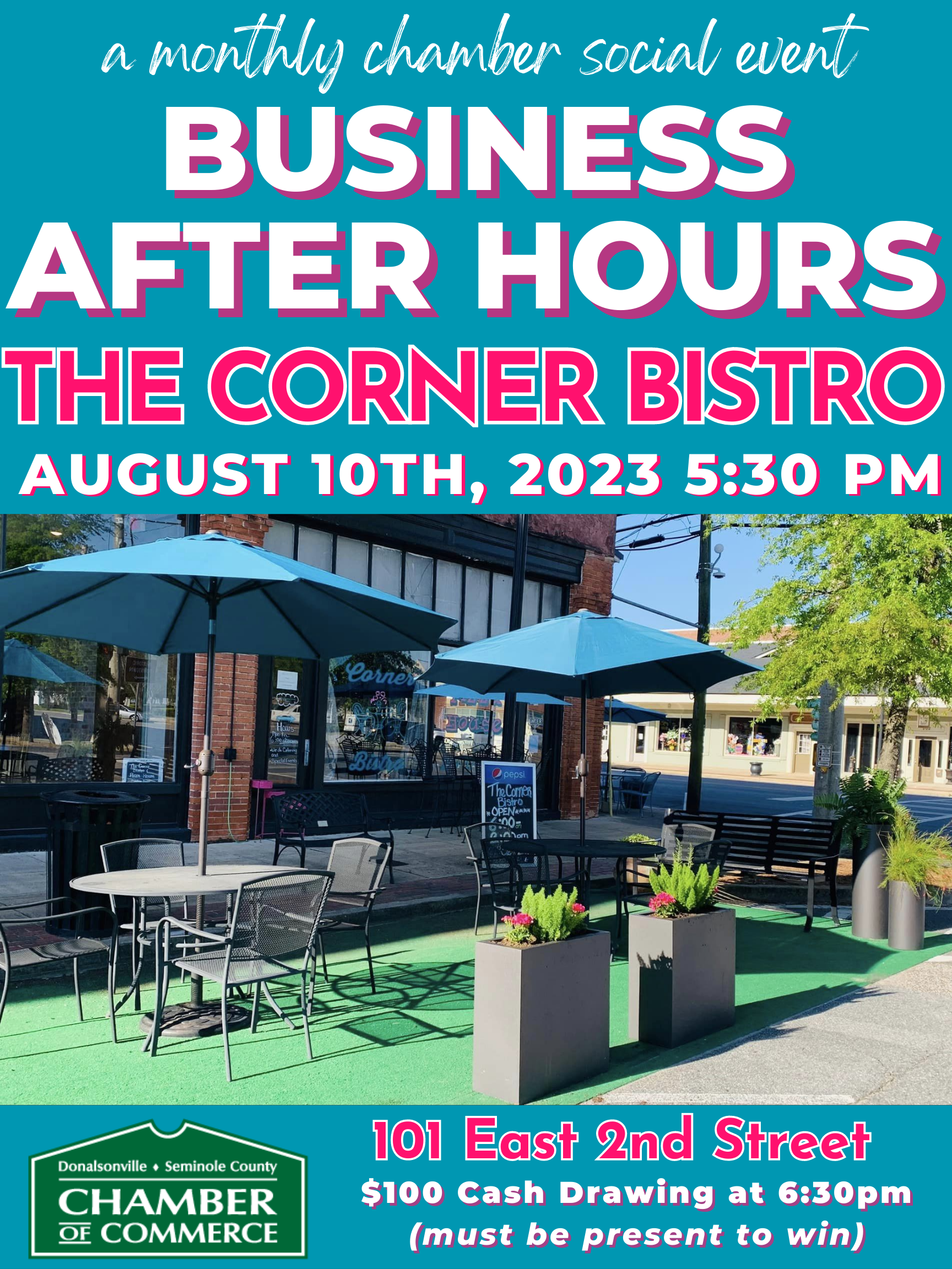 Business After Hours: Aug. 10 @ The Corner Bistro – Donalsonville ...