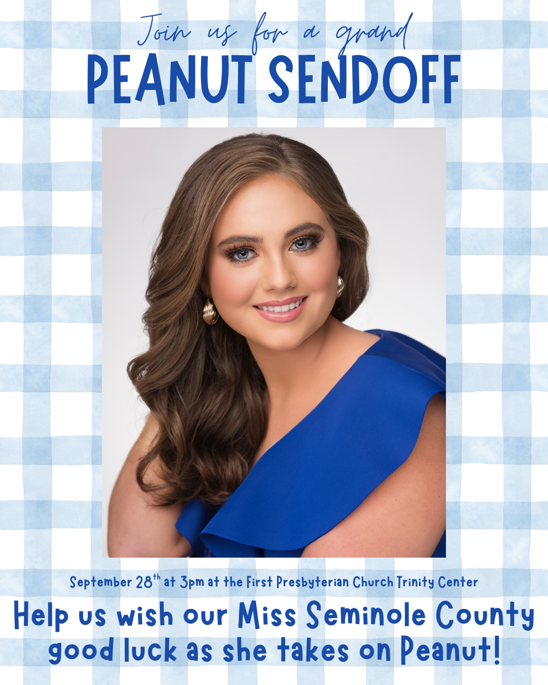 Miss Seminole Co. National Peanut Pageant Sendoff is 9/28 ...